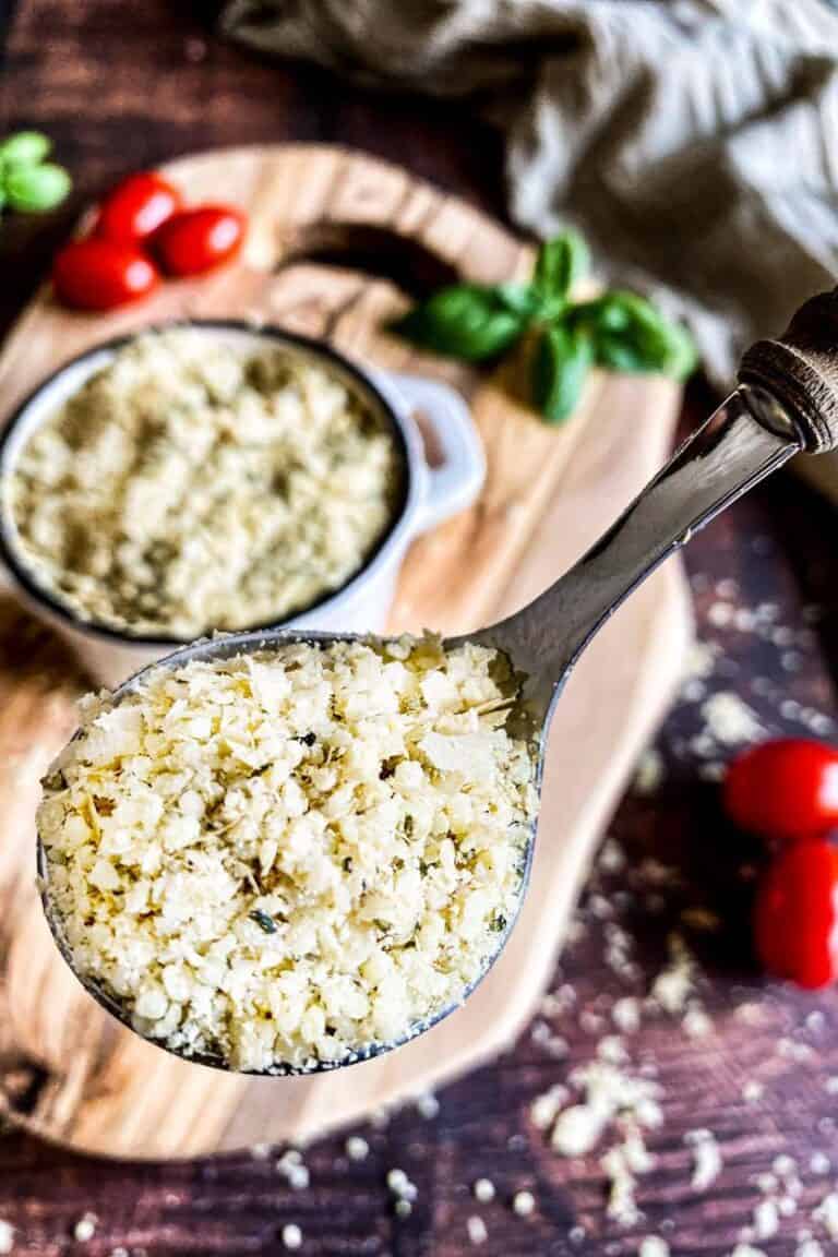 Vegan Parmesan Cheese (Nut-Free & Dairy-free) – No Sweat Vegan