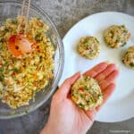 Vegan Crab Cakes / Jackfruit Cakes (Skillet or Air Fryer) – No Sweat Vegan