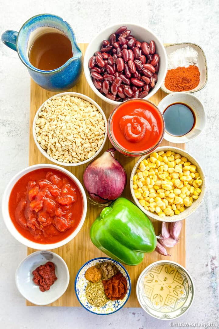 Chili Sin Carne (Vegan Chili) – No Sweat Vegan