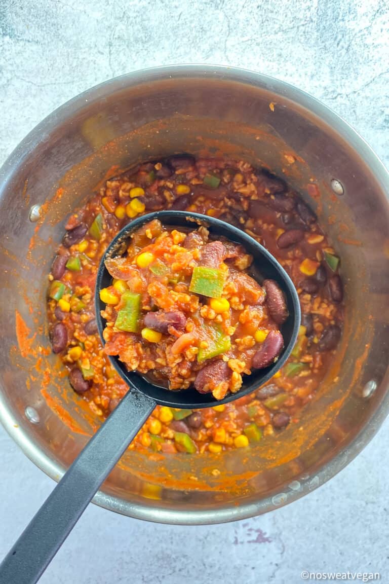 Chili Sin Carne (Vegan Chili) – No Sweat Vegan