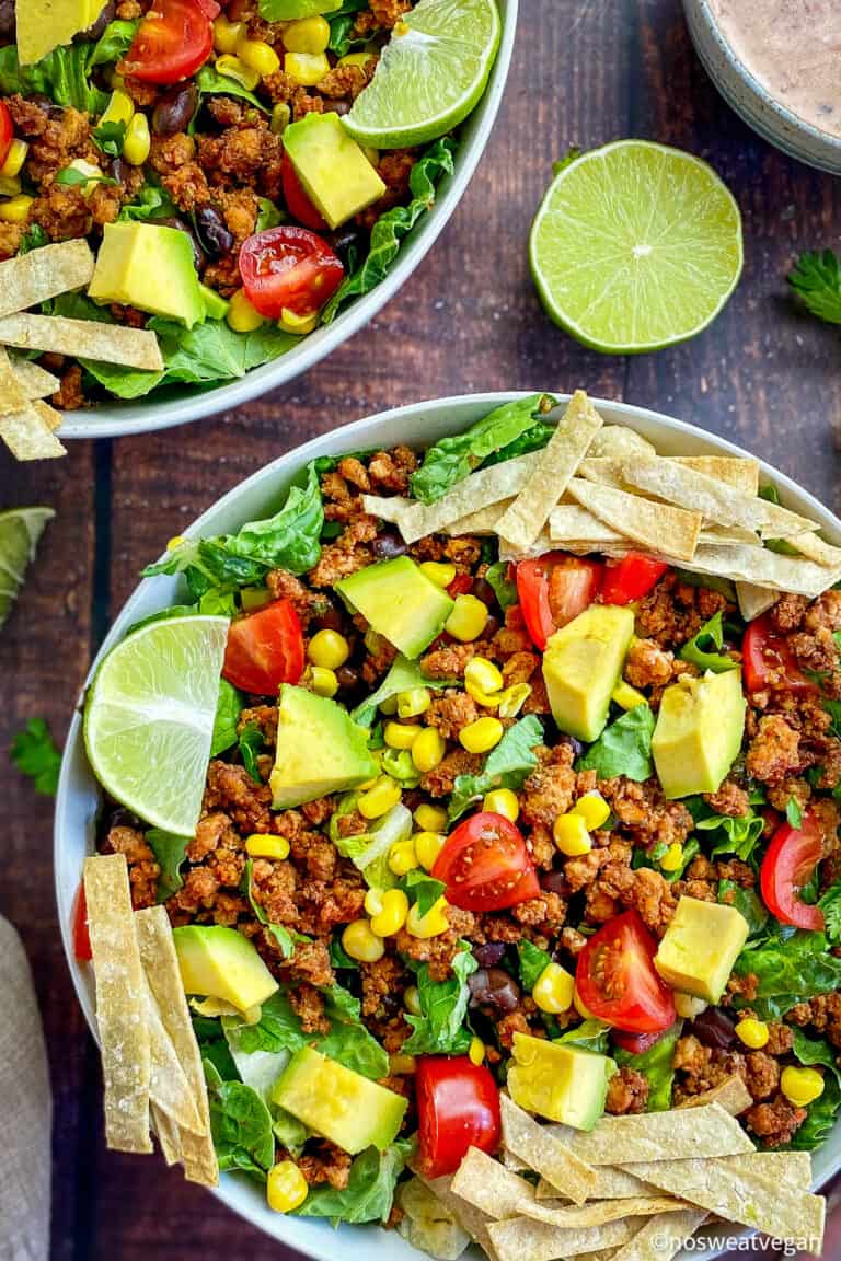 Vegan Taco Salad – No Sweat Vegan